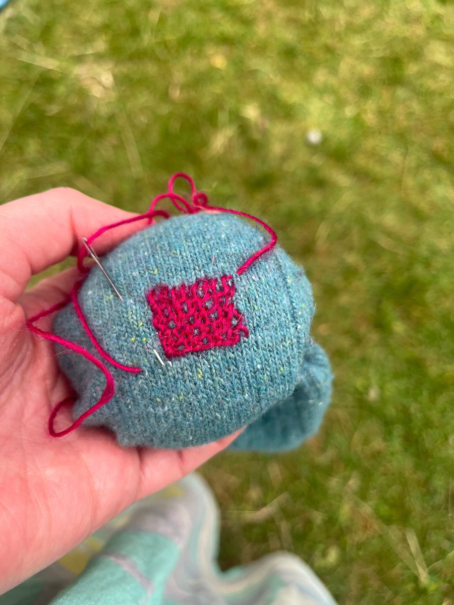 Scotch Darning Workshop – Stitch-Up